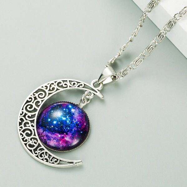 Galaxy Necklace - Etsy