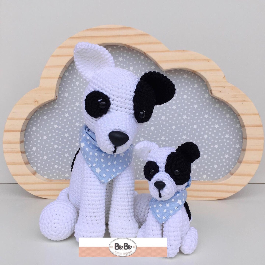 Border Collie Dog Crochet Pattern PDF | Amigurumi Puppy Pattern ...