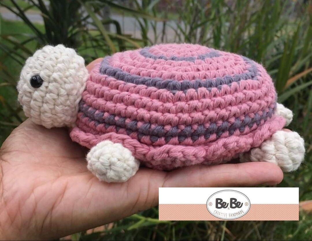 Turtle Amigurumi Doorstop Crochet Pattern Tutorial in PDF - Etsy
