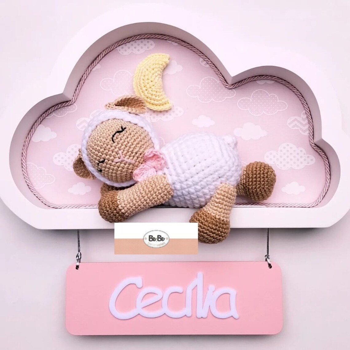 Amigurumi Sheep Sleeping Crochet Pattern Tutorial in PDF - Etsy