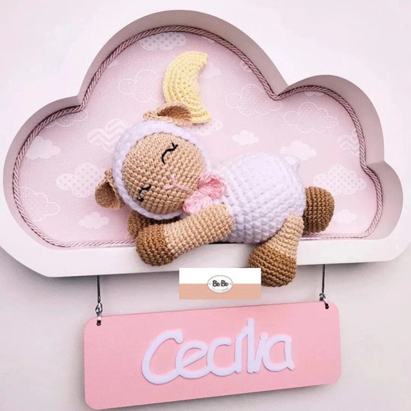 Amigurumi Sheep Sleeping Crochet Pattern Tutorial in PDF - Etsy