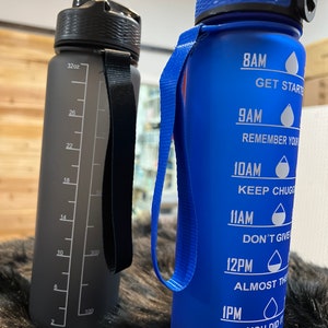 Time Marked Water Bottles - Etsy