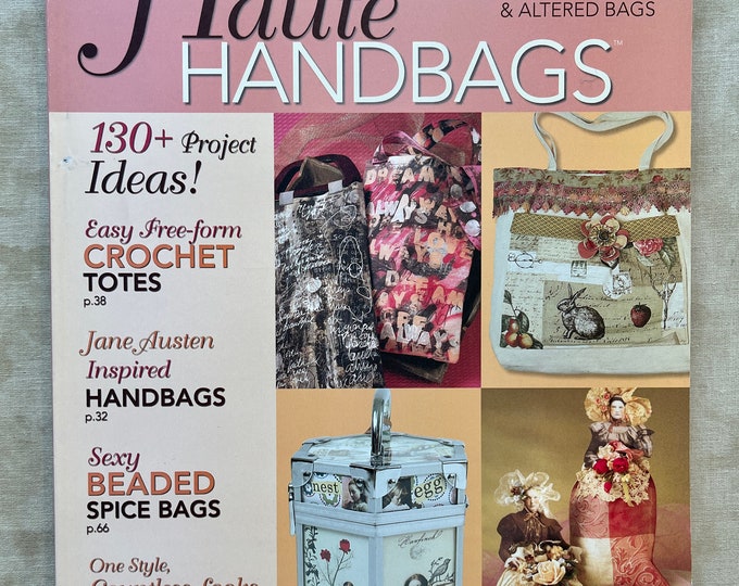Stampington & Company, Haute Handbags, Handmade Purses, Altered Bags ...
