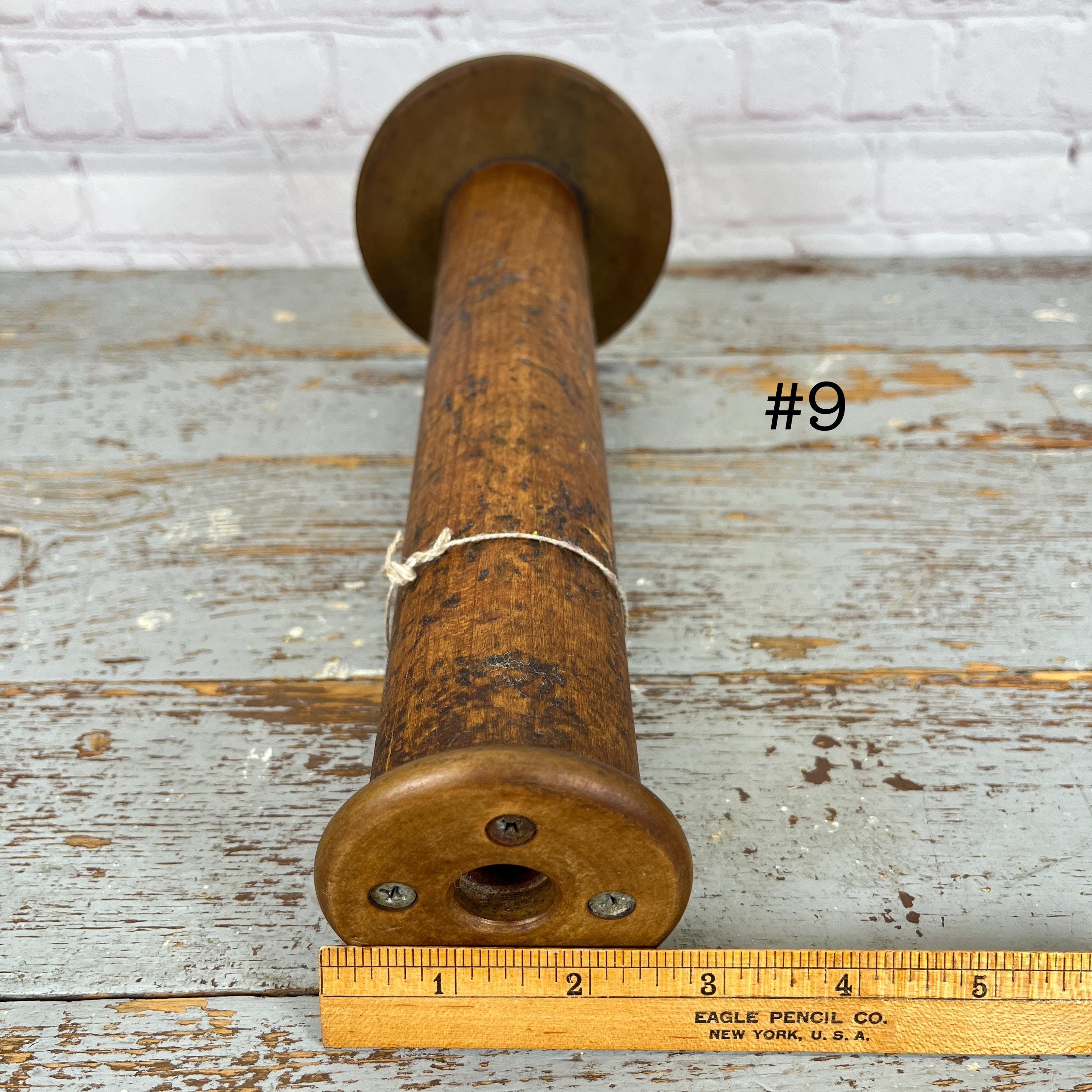 Vintage Wood Thread Spool | Choose One | Rustic Farmhouse Decor ...
