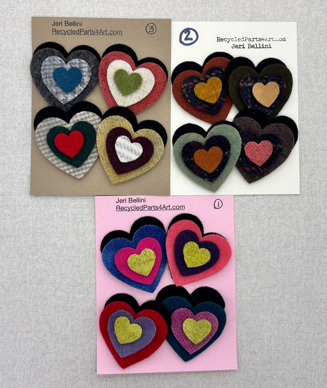 Heart Penny Ornament Kit, DIY, Set of 4 - Etsy