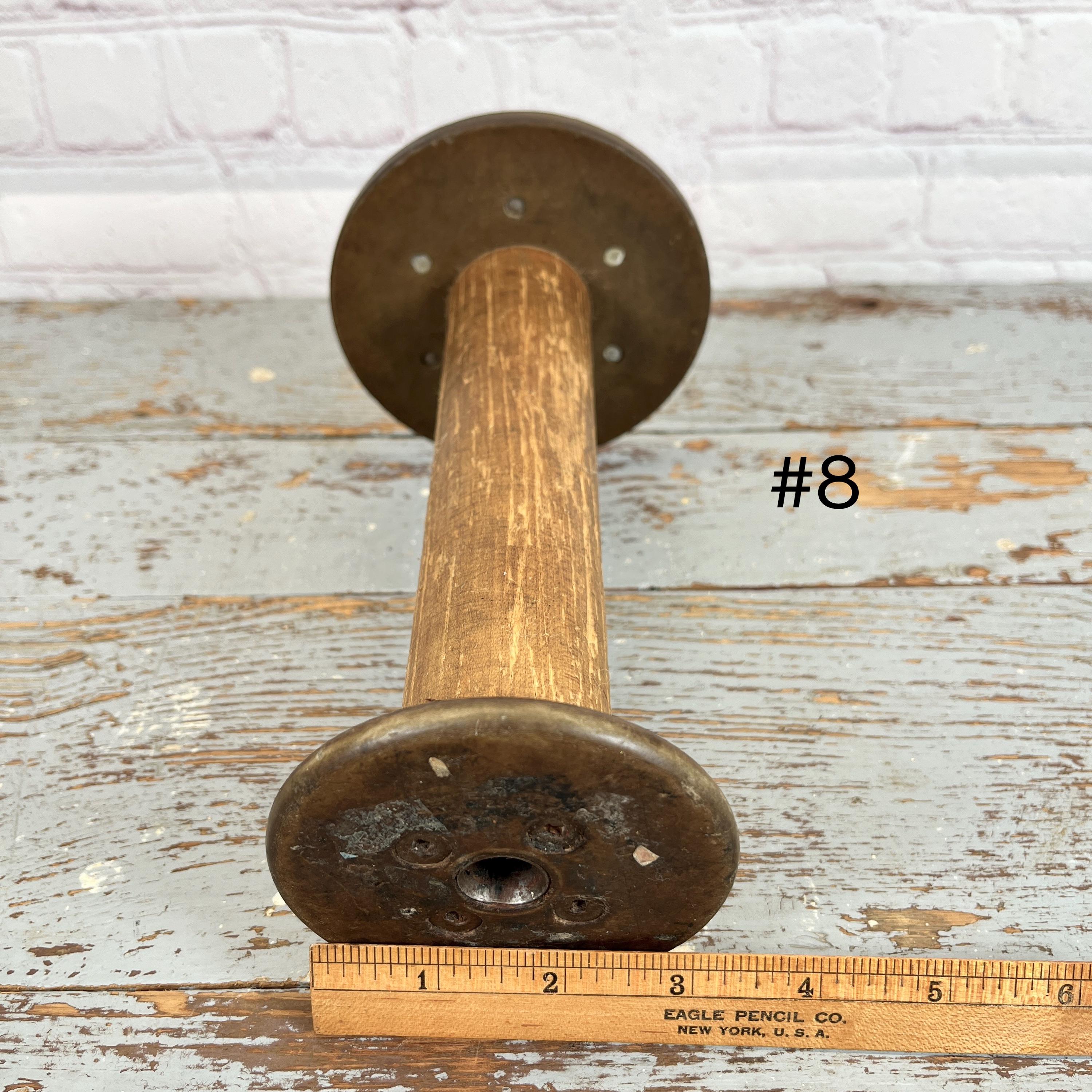 Vintage Wood Thread Spool | Choose One | Rustic Farmhouse Decor ...