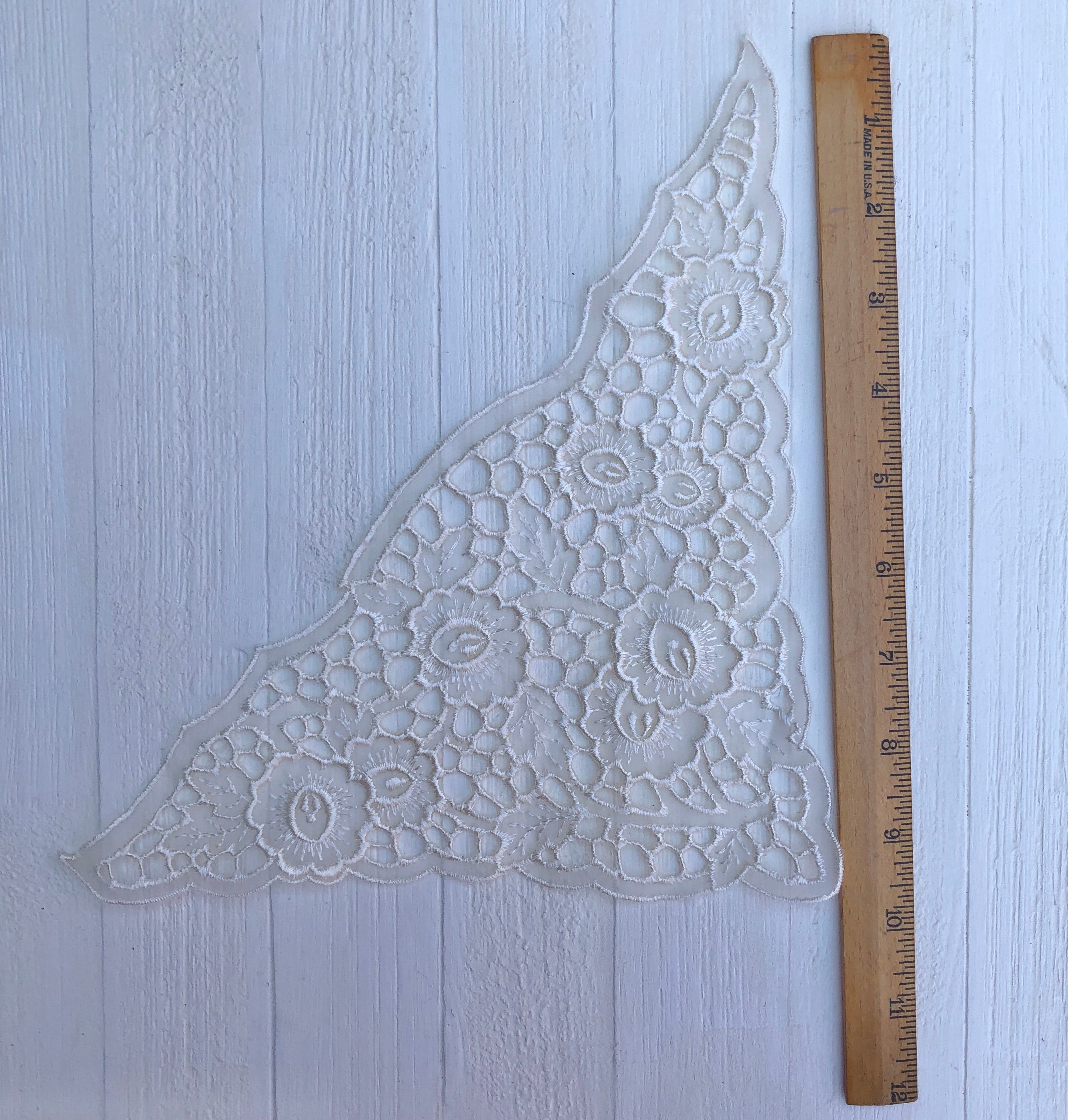 Lace Embellishments Lace Motifs Set of 5 or Set of 10 - Etsy