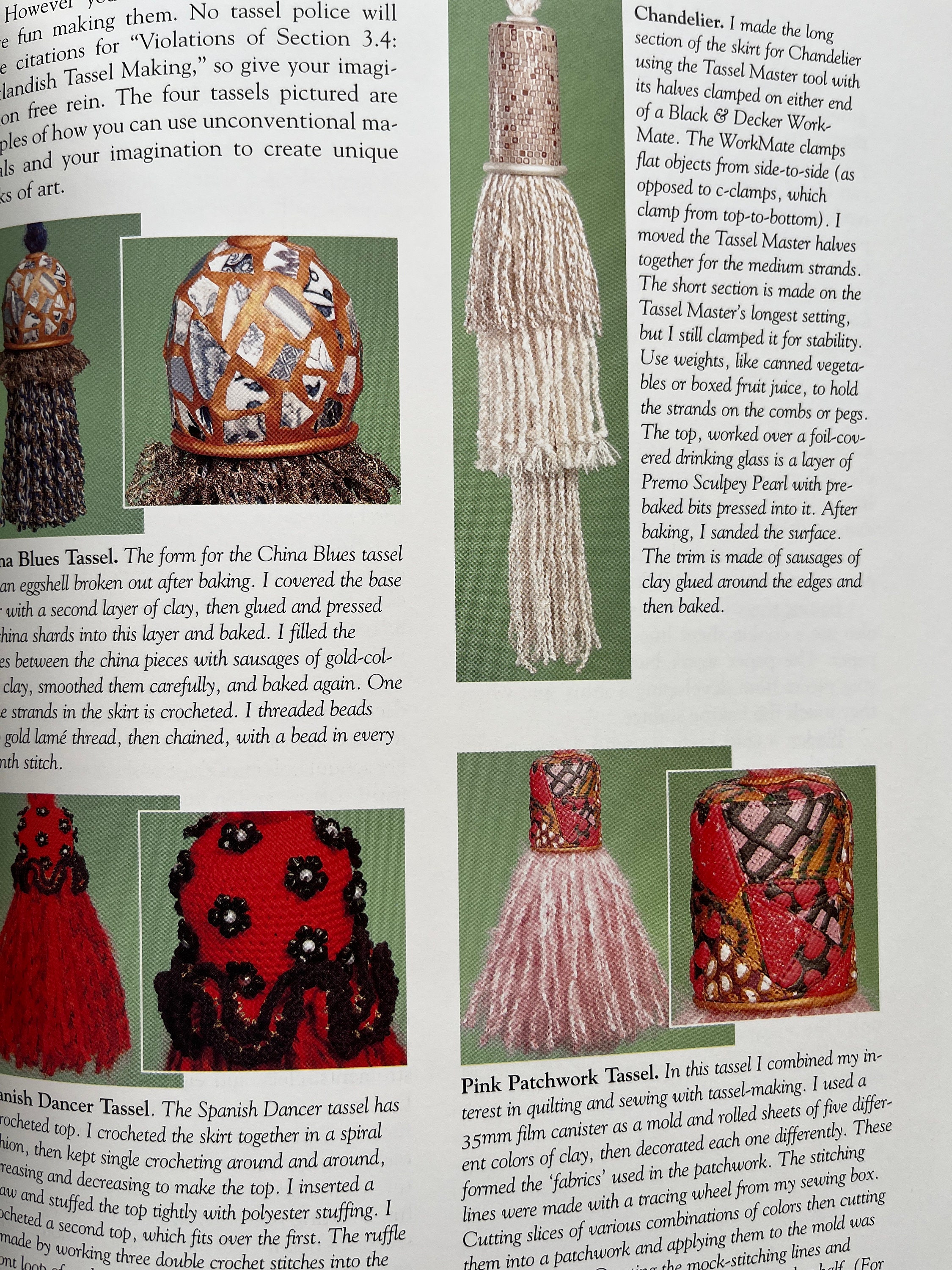 Terrific Tassels and Fabulous Fringe Book by Cari Clement - Etsy