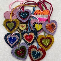 Wool Hearts - Etsy