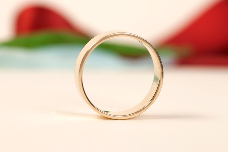 Solid Gold Wedding Band Gold Wedding Ring Simple Ring - Etsy