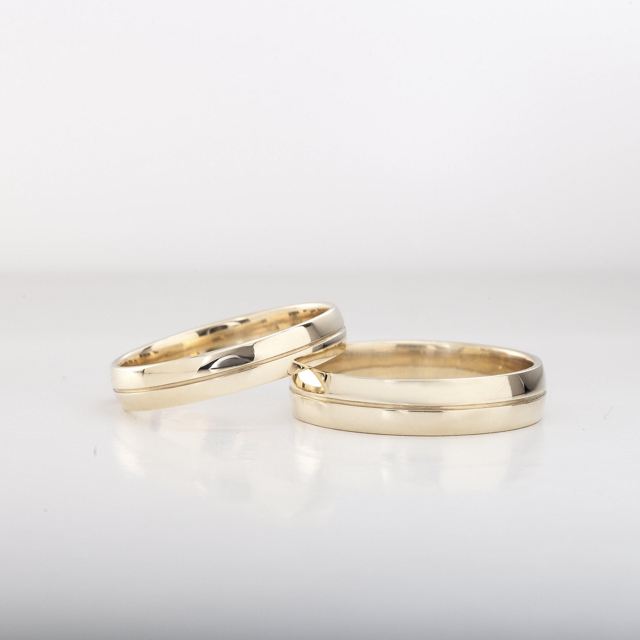 Wedding Band 14K Gold Wedding Band Women Simple Wedding | Etsy