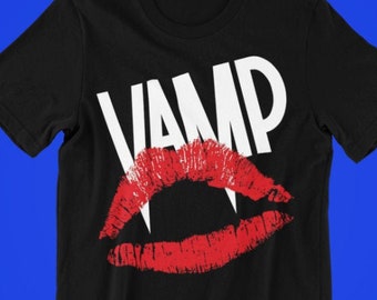 80s Vampire Shirt - Etsy