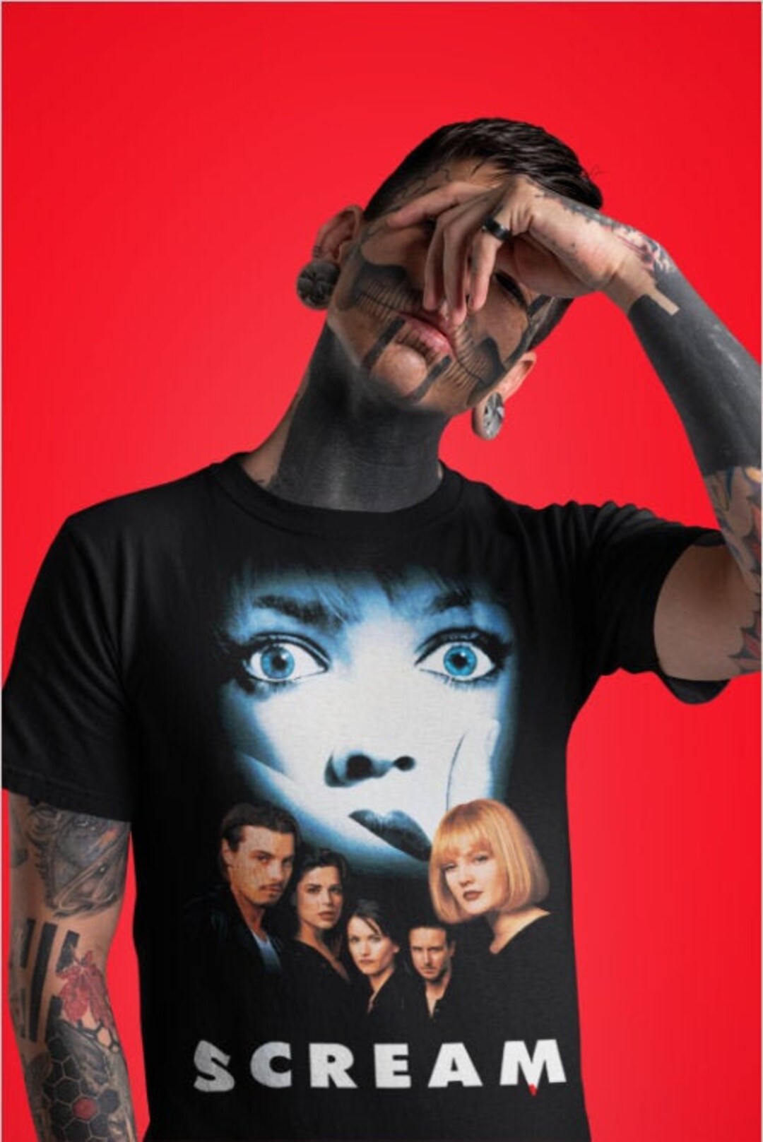 Scream Classic Horror Movie T-shirt Tee Shirt 261 - Etsy