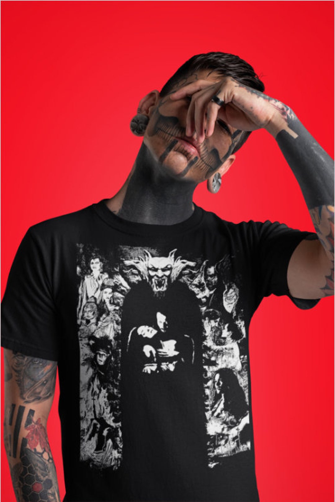 Dracula Bram Stoker Vampire Horror Movie T-shirt Tee Shirt 594 - Etsy