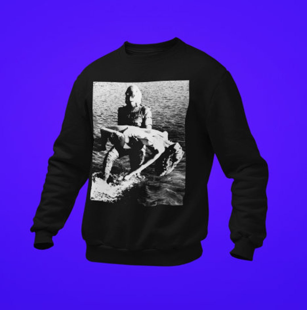 Creature From the Black Lagoon Horror Movie Sweatshirt S398 - Etsy