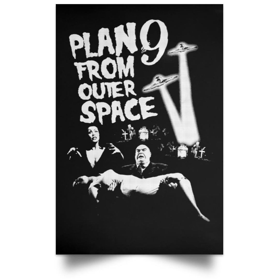 Plan 9 From Outer Space Classic Horror High Quality Poster /190P - Etsy