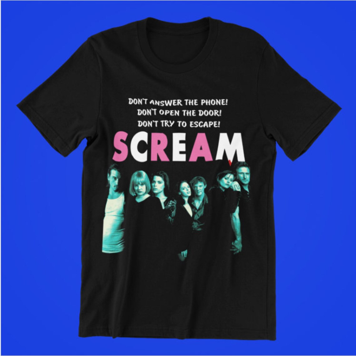 Scream Classic Horror Movie T-shirt Tee Shirt 275 | Etsy