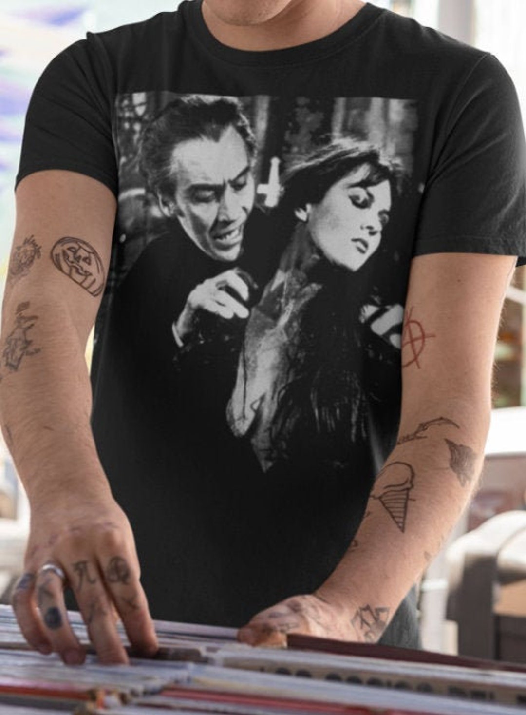 Dracula Vampire Christopher Lee T-shirt Tee Shirt 64 - Etsy