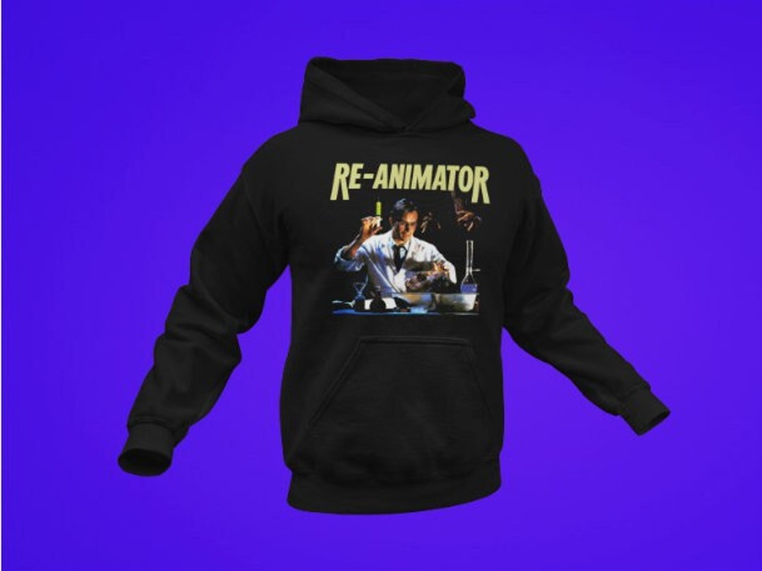 Reanimator Lovecraft Classic Horror Movie Re-animator Hoodie - Etsy