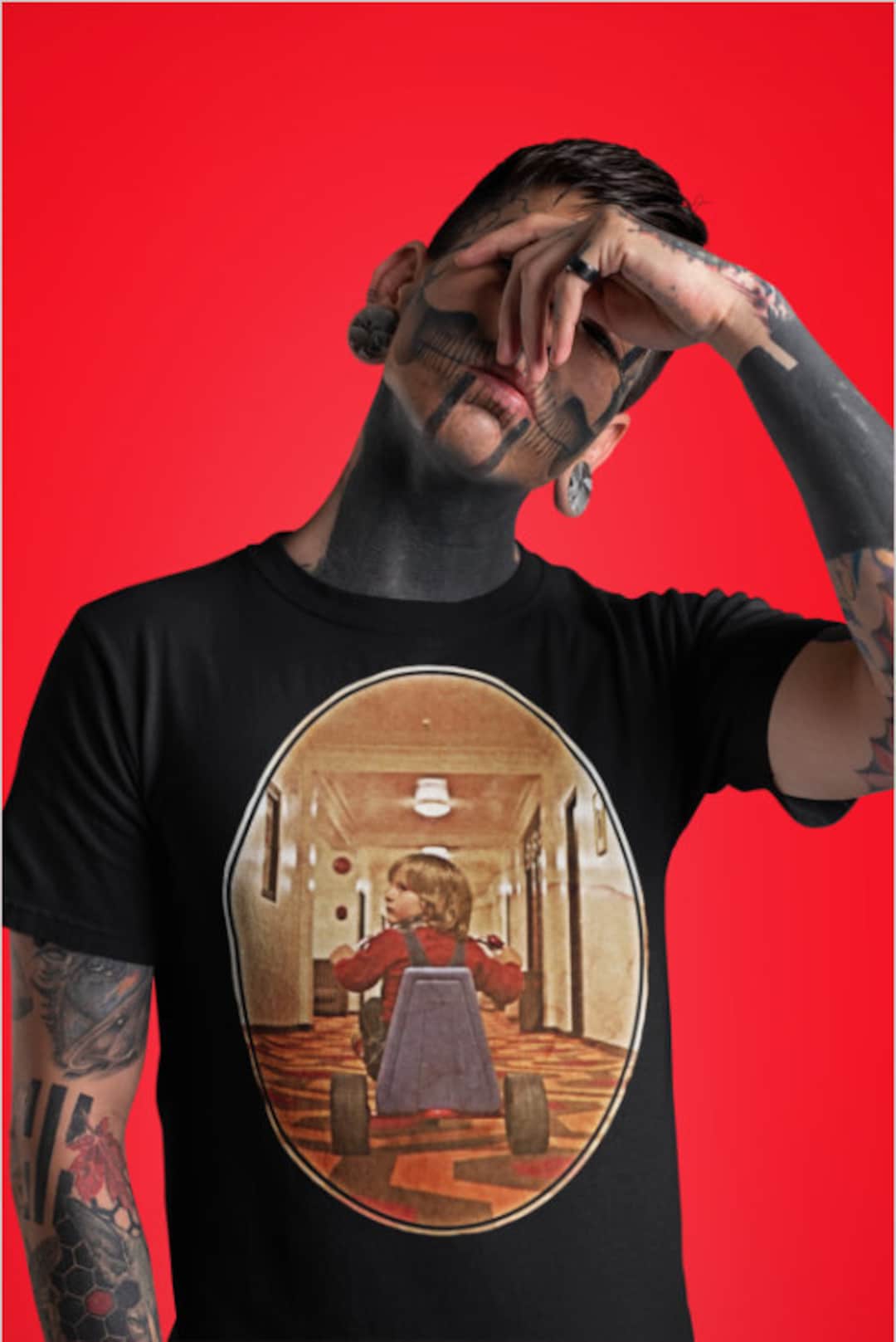 Danny Torrance Overlook Hotel Room 237 Stanley Kubrick Redrum T-shirt ...