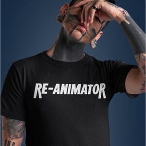 Reanimator Lovecraft Classic Horror Movie Re-animator T-shirt - Etsy