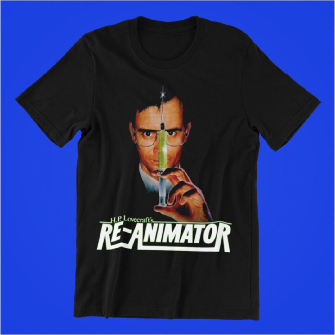 Reanimator Lovecraft Classic Horror Movie Re-animator T-shirt - Etsy