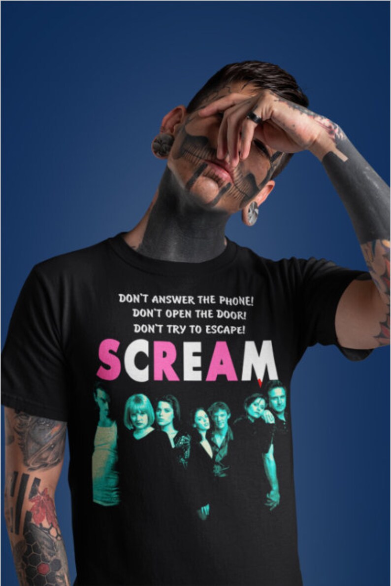 Scream Classic Horror Movie T-shirt Tee Shirt 275 - Etsy