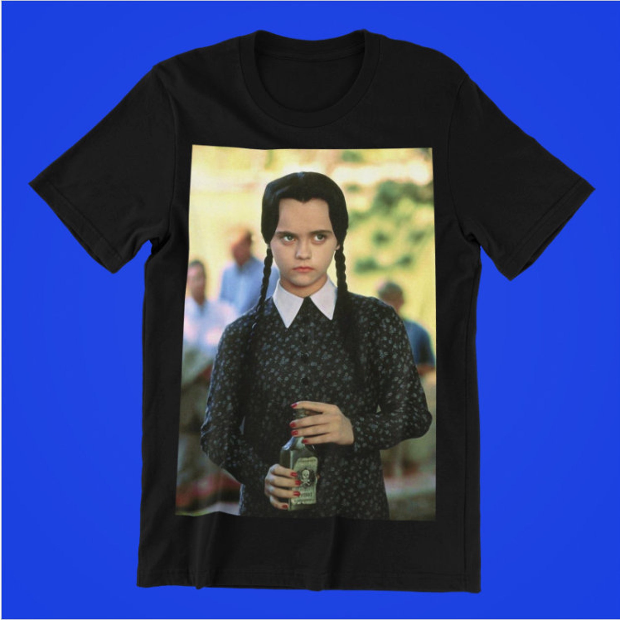 Wednesday Addams Poison Horror Movie T-Shirt