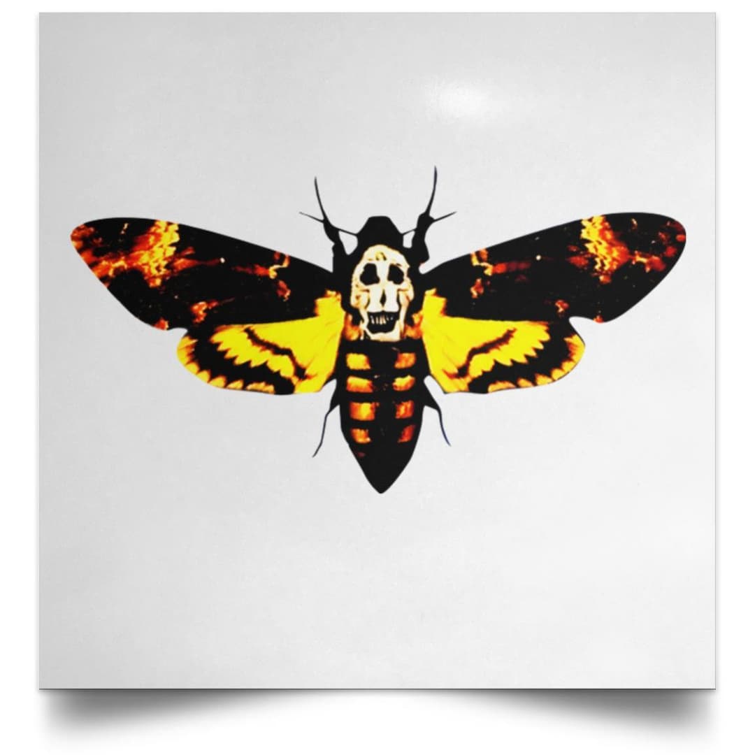 Silence of the Lambs Death Moth Poster /253P - Etsy
