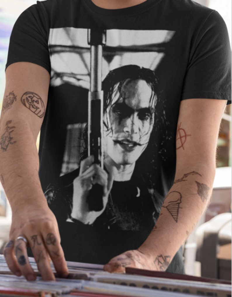 The Crow Movie T Shirt Tee Shirt 45 Etsy
