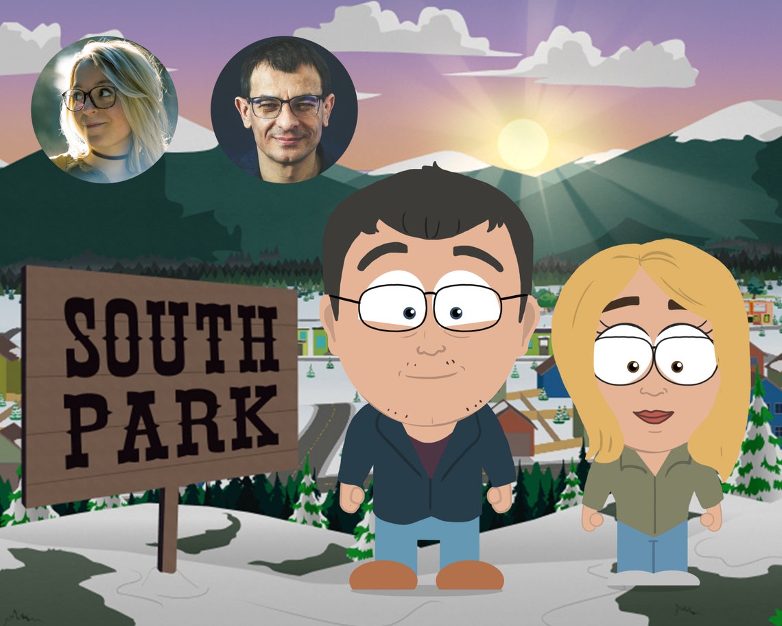 Custom South Park Portrait/turn a Person Into South Park - Etsy