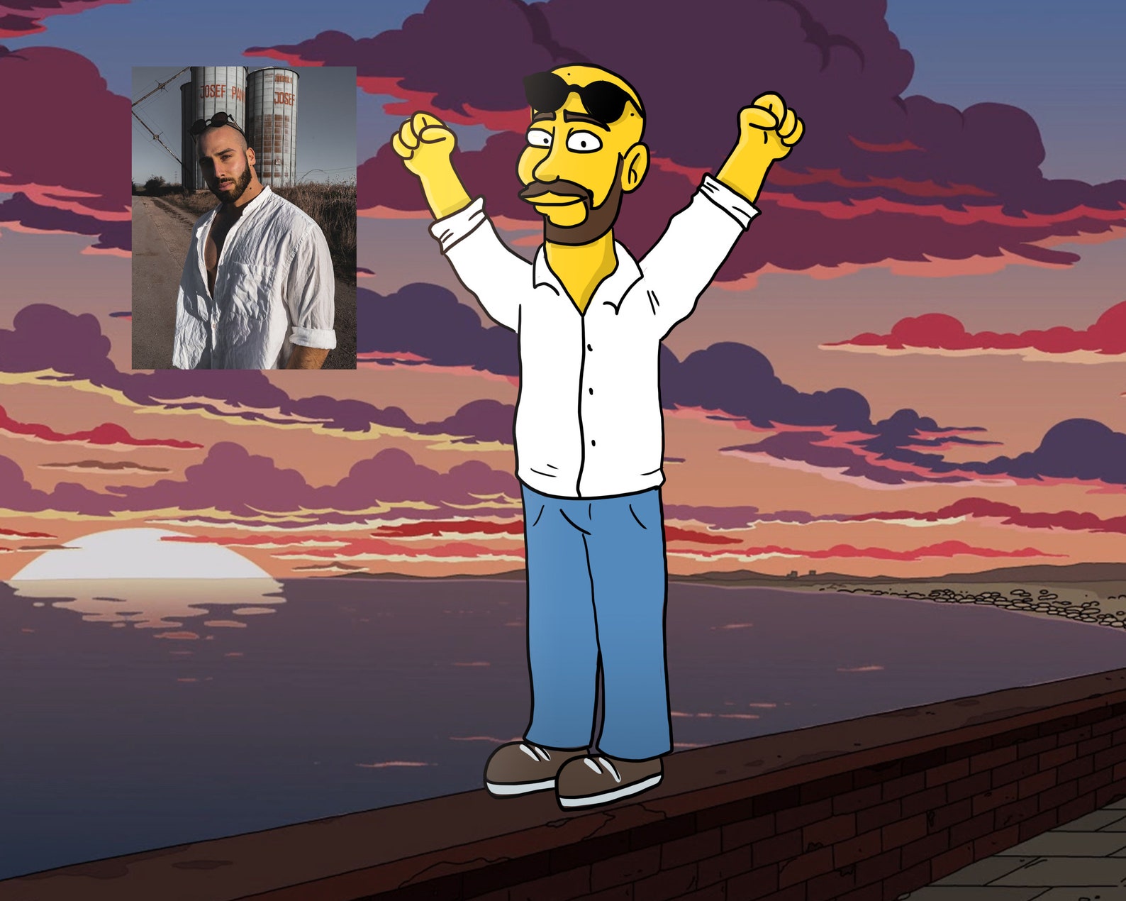 SIMPSONS PORTRAIT on the Couch Simpsons Family Portrait - Etsy