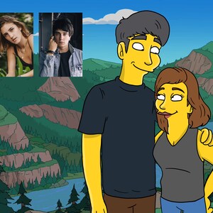 SIMPSONS PORTRAIT on the Couch Simpsons Family Portrait - Etsy