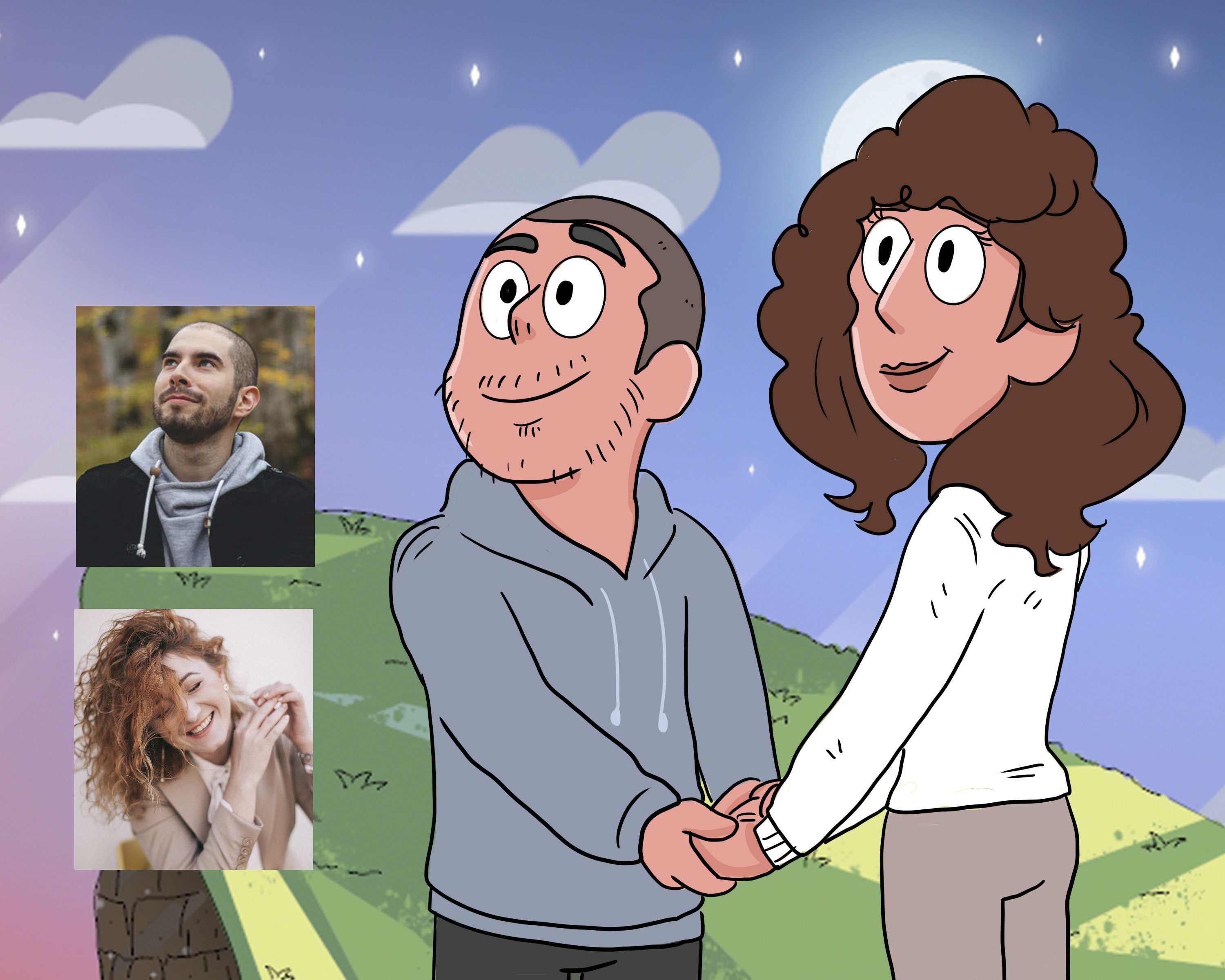 Steven Universe Portrait Mother's Day Gift Art | Etsy