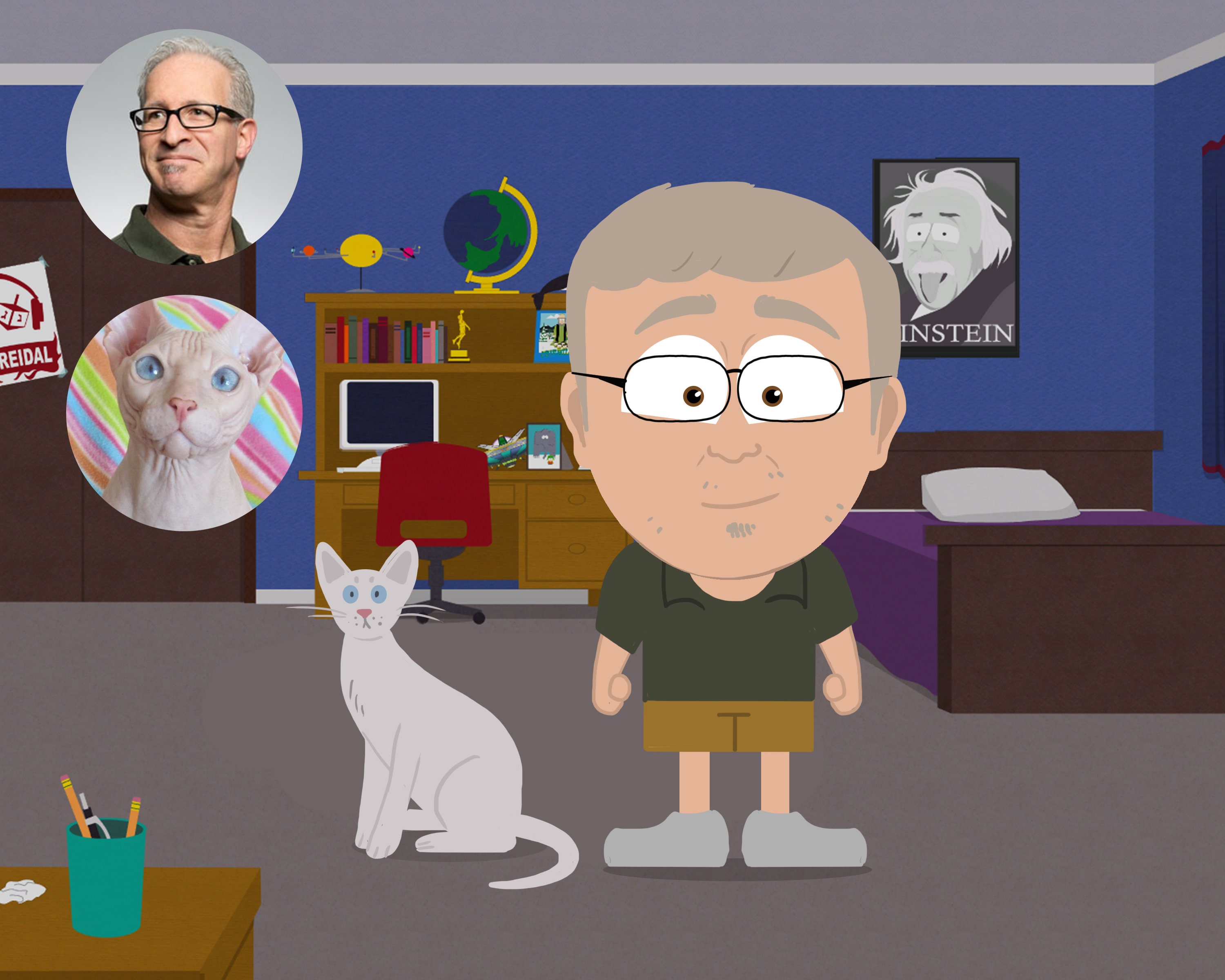 Custom South Park Portrait/turn a Person Into South Park - Etsy