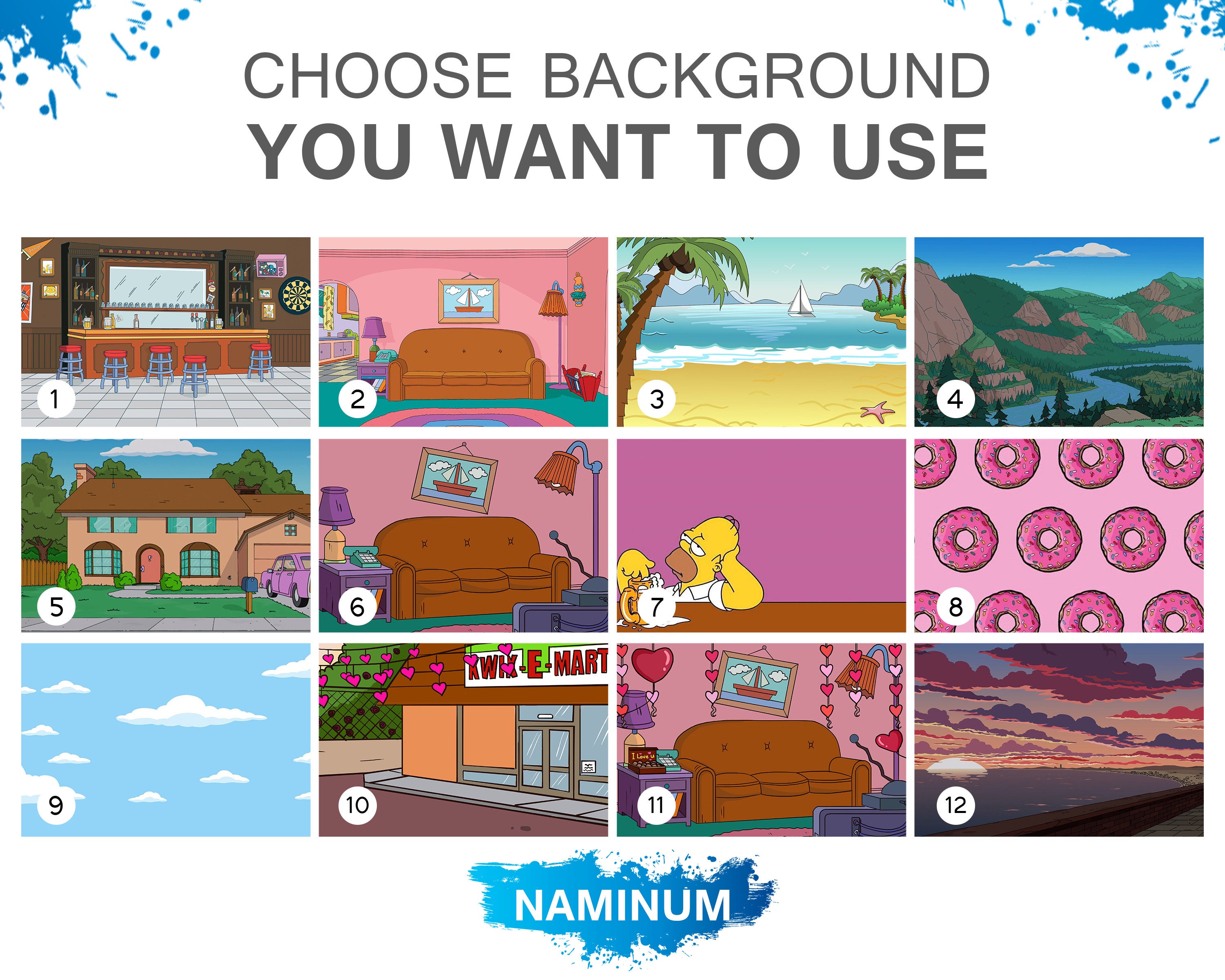 SIMPSONS PORTRAIT on the Couch Simpsons Family Portrait - Etsy