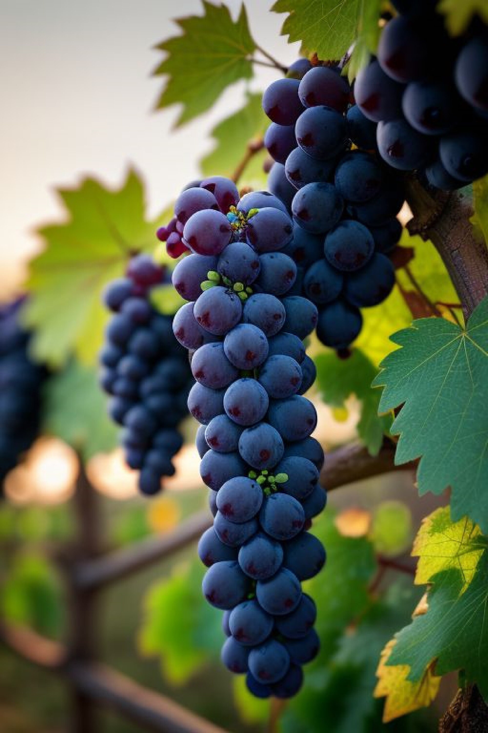Organic Riverbank Grape {vitis Riparia} Fruiting Vine | Tasty Edible ...