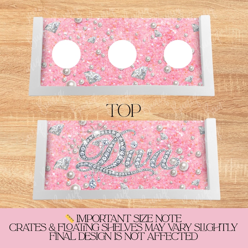 Glam Diva Mini Bar DIY Printable – Ready to Print – Beginner Friendly ...