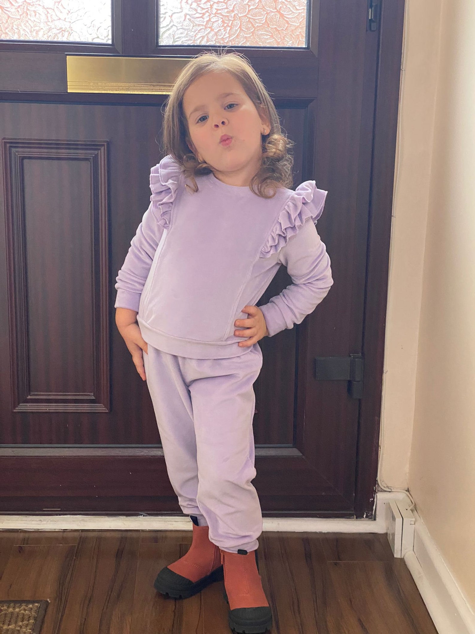 LILY Girls Sweatsuit Sewing Patterns Toddler Tracksuit Set - Etsy