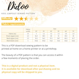 DIDOO Hooded All in One Bodysuit Pattern Overall Polar Fleece - Etsy