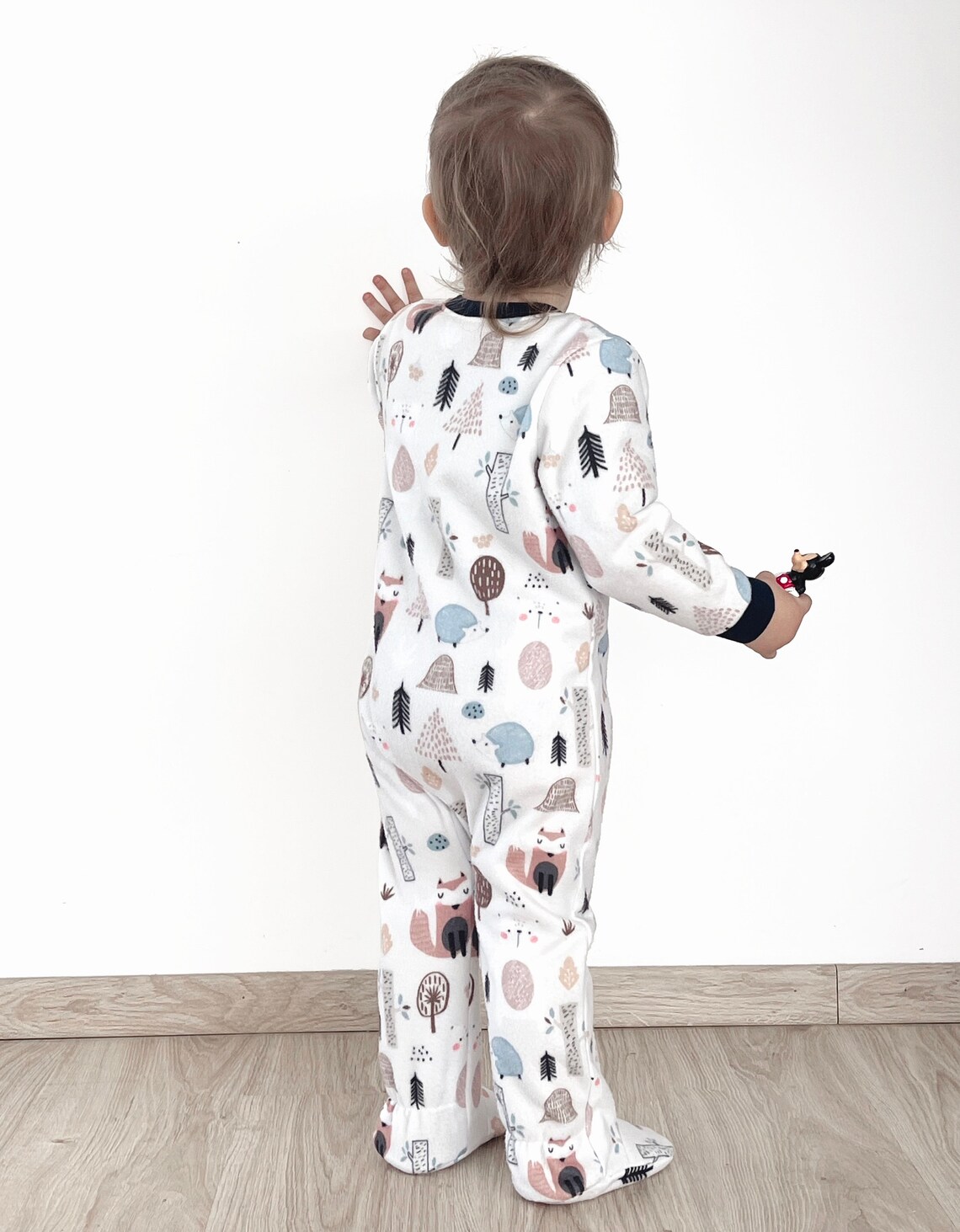 MATEI Footie One Piece Jumpsuit Pattern Baby Onesie Pdf - Etsy