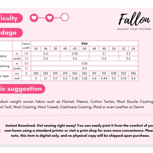 FALLON Shacket Pattern, Wool Coat Sewing Pattern With Pockets ...