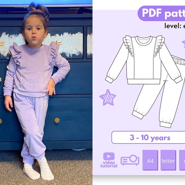 Toddler Pdf Pattern - Etsy