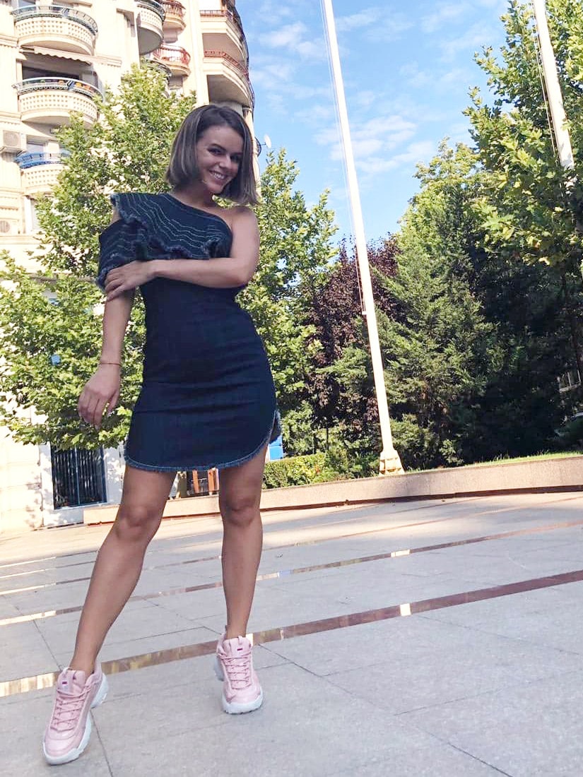 Kasya DIY Denim Mini Bodycon Dress Digital PDF Sewing Pattern, One ...