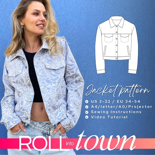 Long Denim Jacket - Etsy
