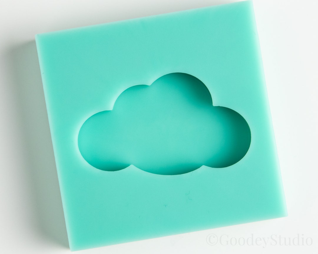 Chubby Cloud Mold, Silicone Mold for Resin, Backed Shaker Mold, 9mm ...