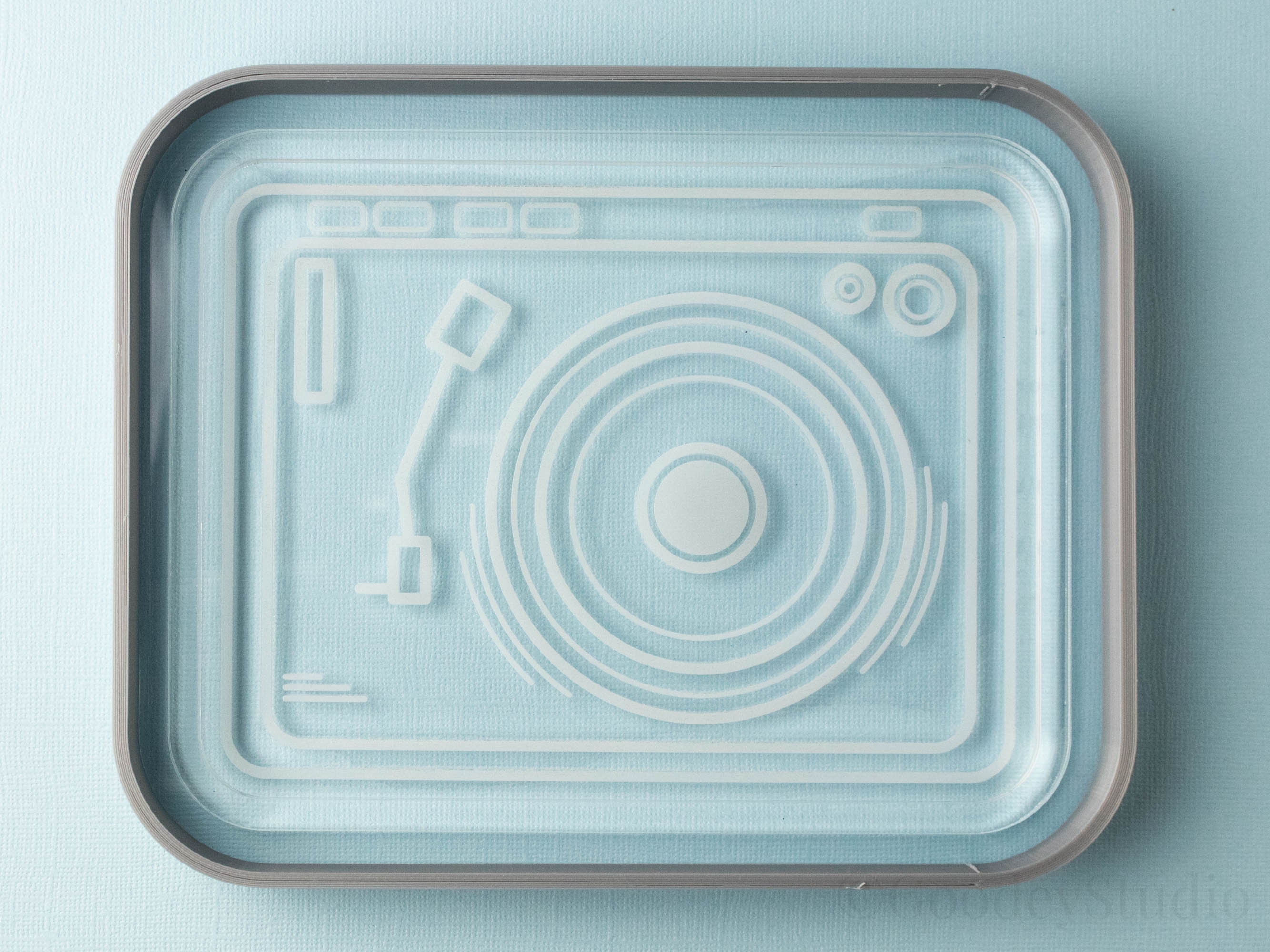 Retro Turntable Tray Mold Silicone Mold for Resin 12mm - Etsy