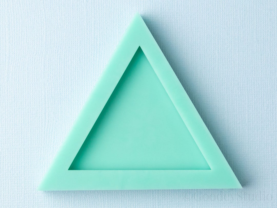 Pointy Triangle Shape Mold, Silicone Mold for Resin, 6mm Casting Mold ...