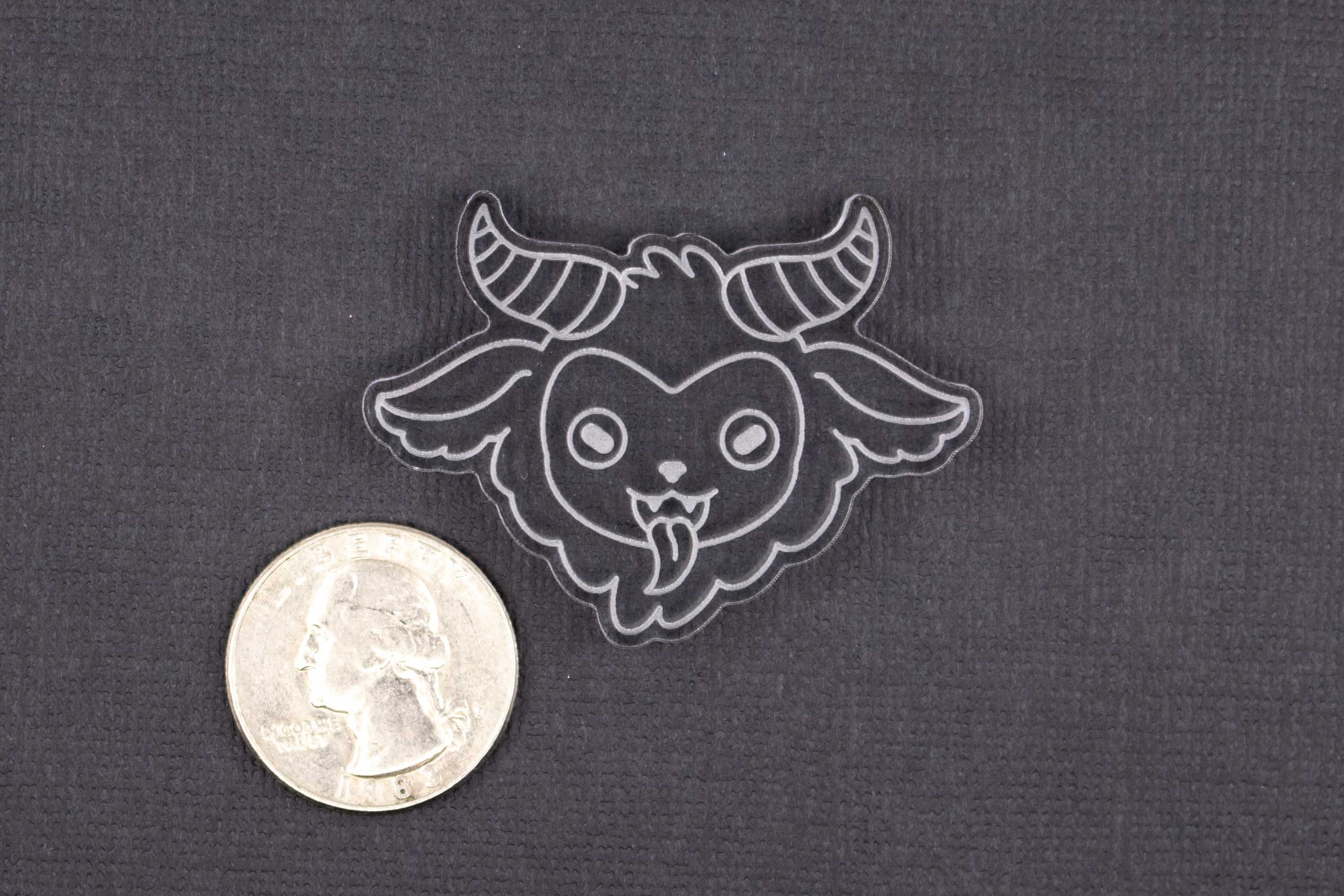 Kawaii Krampus Head Cryptid Mold SILICONE MOLD ONLY 6mm - Etsy Australia