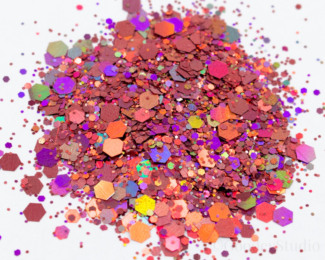 Close Out Sale Smooch Me Holographic Glitter, Ultra Fine, Chunky Mix ...